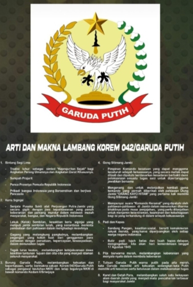 Korem 042/Gapu Punya Lambang Baru, Ini Tampilannya - Halo Indonesia News